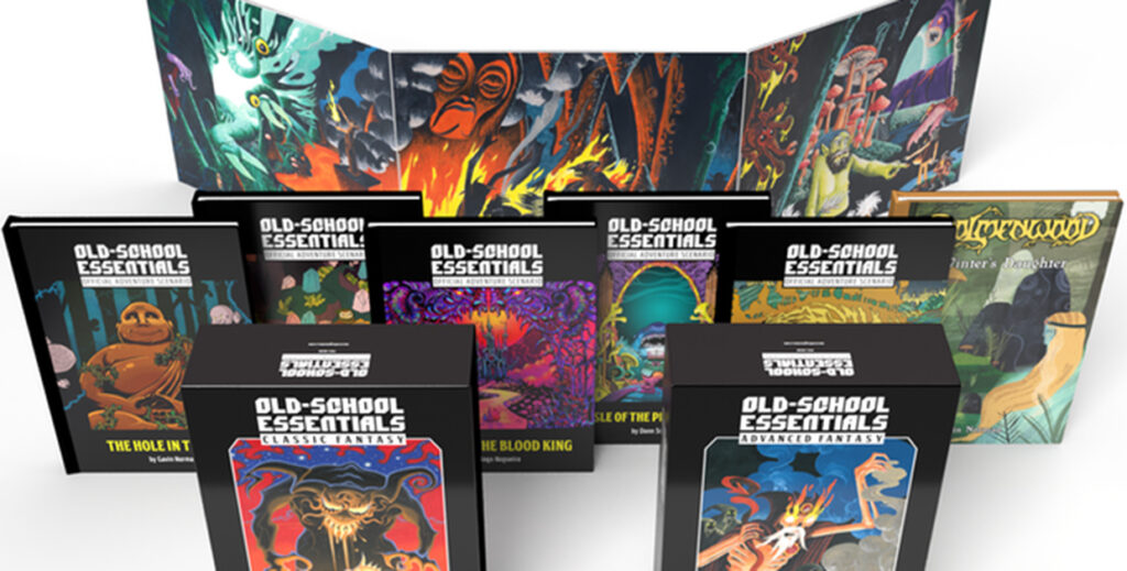 Kickstarter of the Week: Old-School Essentials Fantasy RPG Box Sets ...